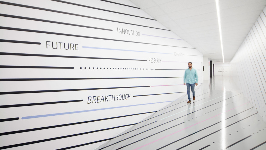 Intel Megalab Lobby | Projects | Gensler