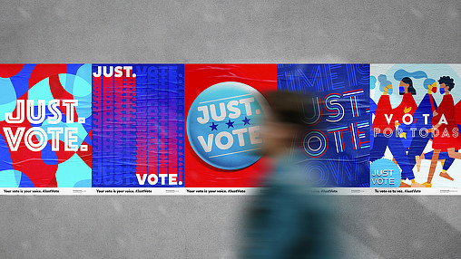 Just.Vote. Campaign | Projects | Gensler