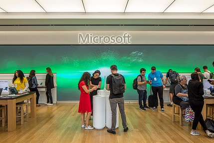 Inside Microsoft Store