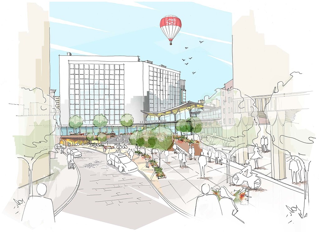 Leeds Station Masterplan | Projects | Gensler