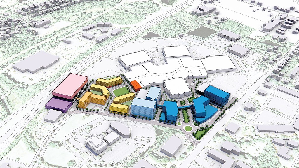 Citadel Mall Redevelopment Plan | Projects | Gensler