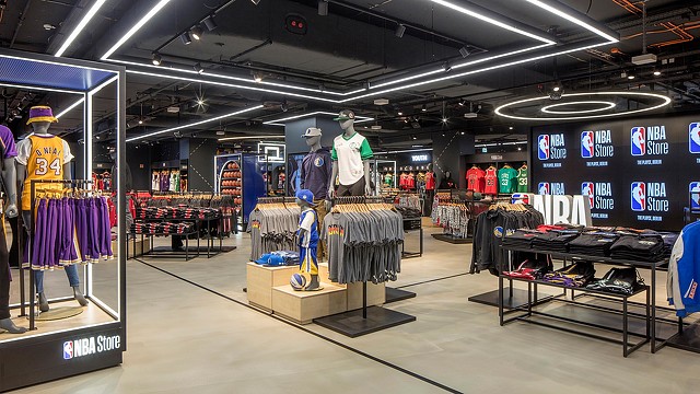 NBA Store Berlin | Projects | Gensler