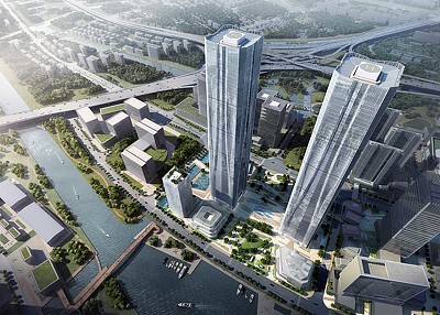 Zhangjiang Twin Towers | Projects | Gensler