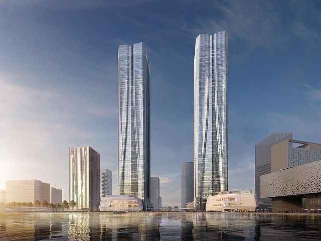 Zhangjiang Twin Towers | Projects | Gensler