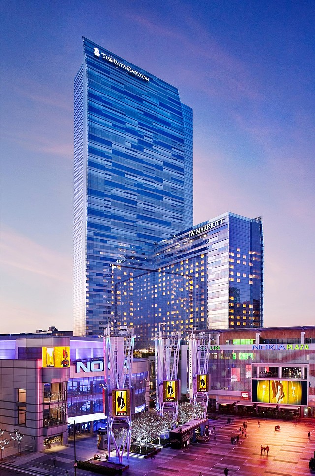 The Ritz-Carlton Hotel & Residences and JW Marriott at L.A. LIVE | Gensler