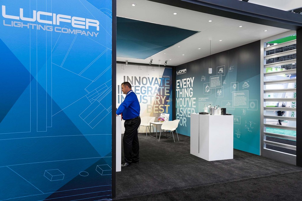 Lucifer Lighting Company Tradeshow Booth | Gensler