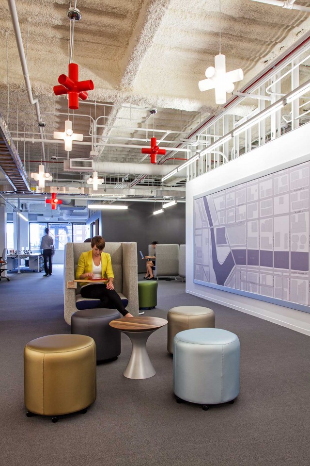 Confidential Financial Firm Urban Hub | Projects | Gensler