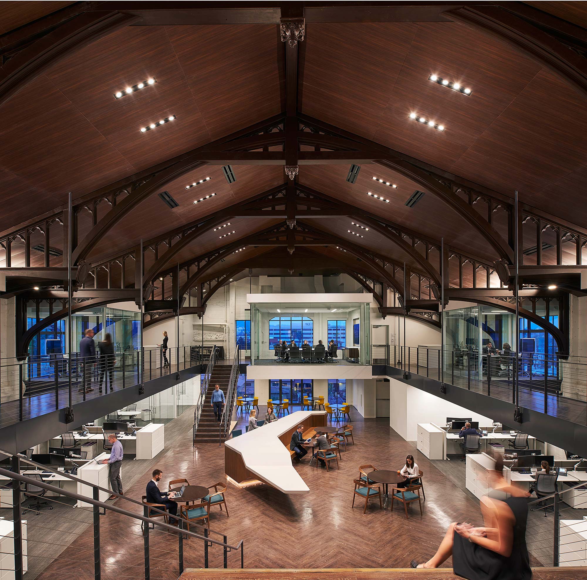 CBRE LA North, Masonic Temple | Projects | Gensler