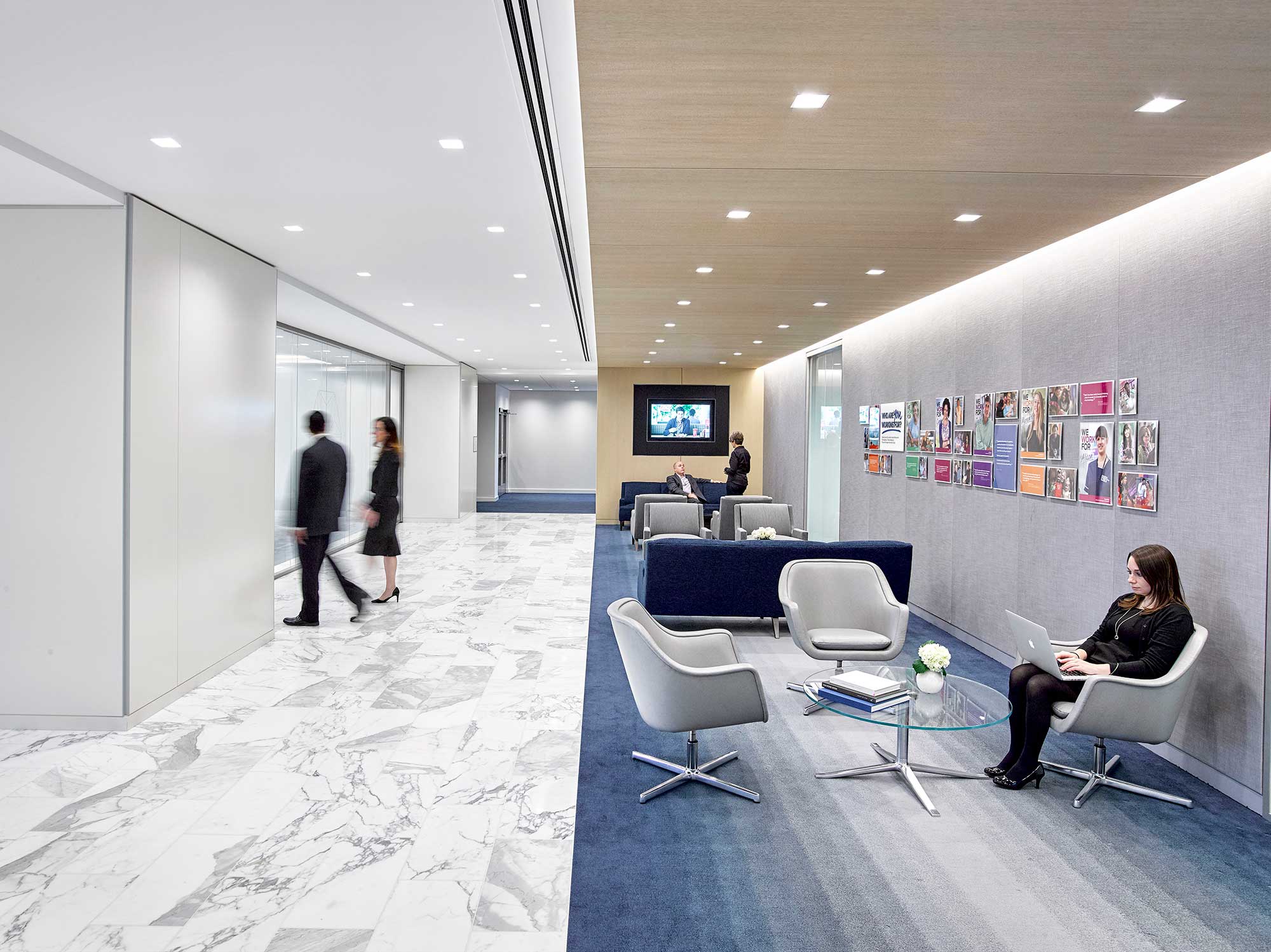 Bristol-Myers Squibb, Lawrenceville Executive Floor Renovation | Gensler