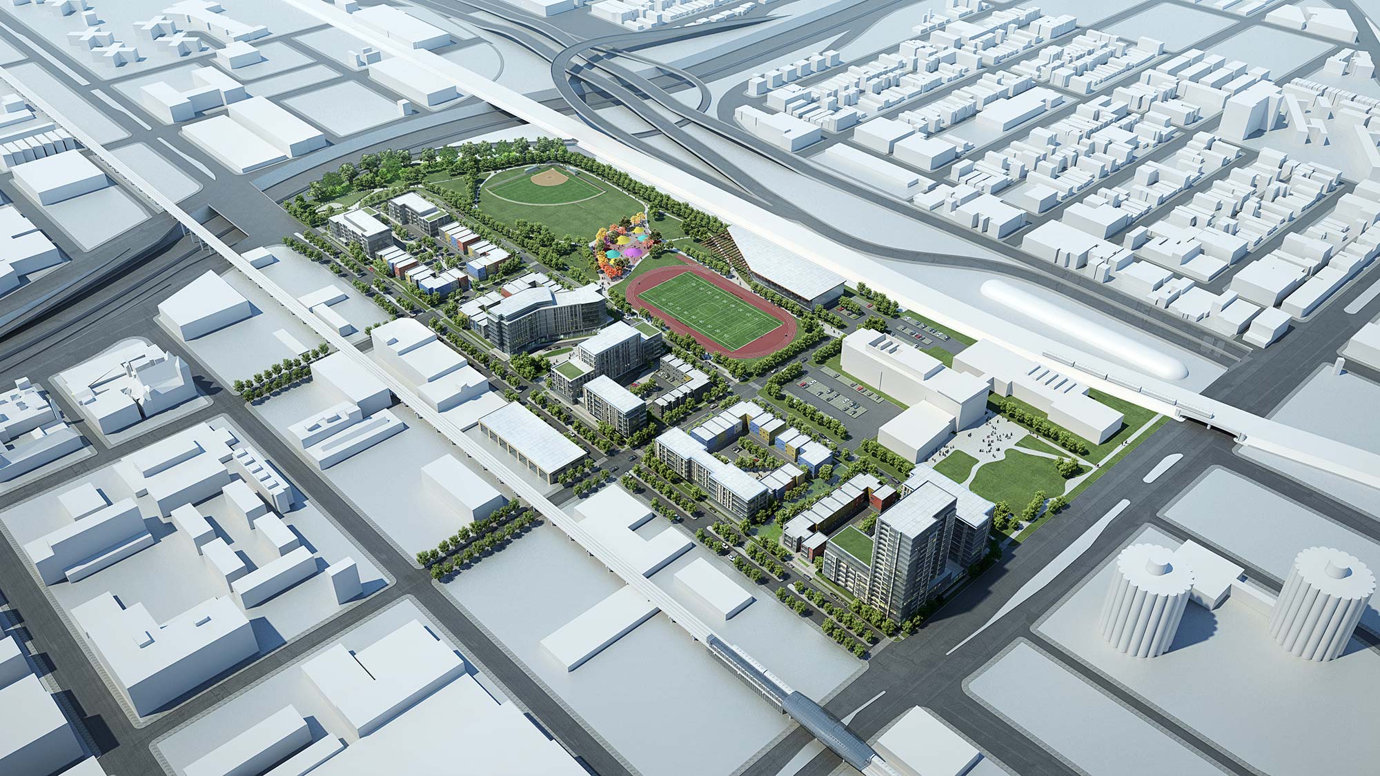 Southbridge Redevelopment Plan | Projects | Gensler