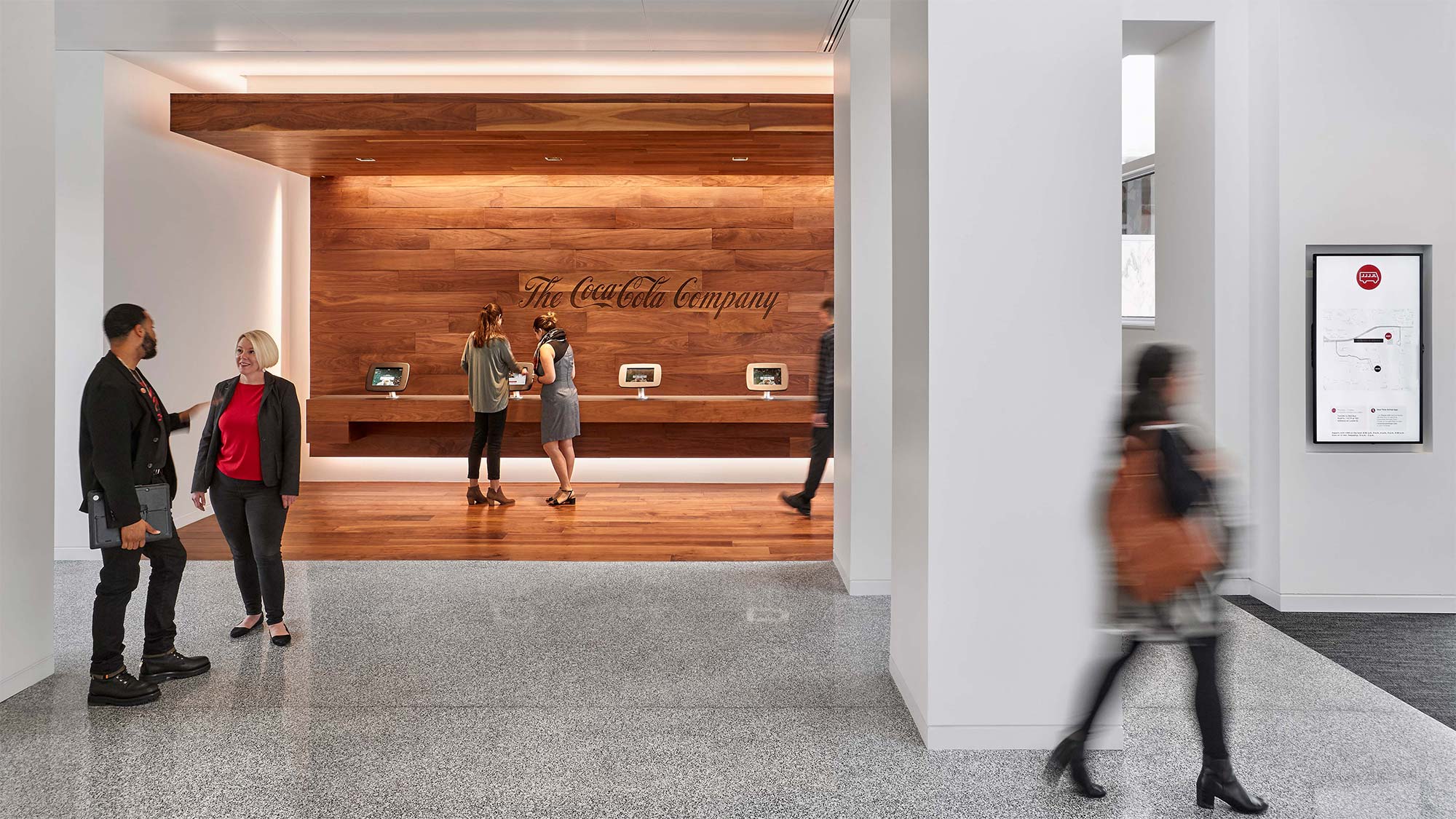 The Coca-Cola Company Central Reception Building Brand Design | Gensler
