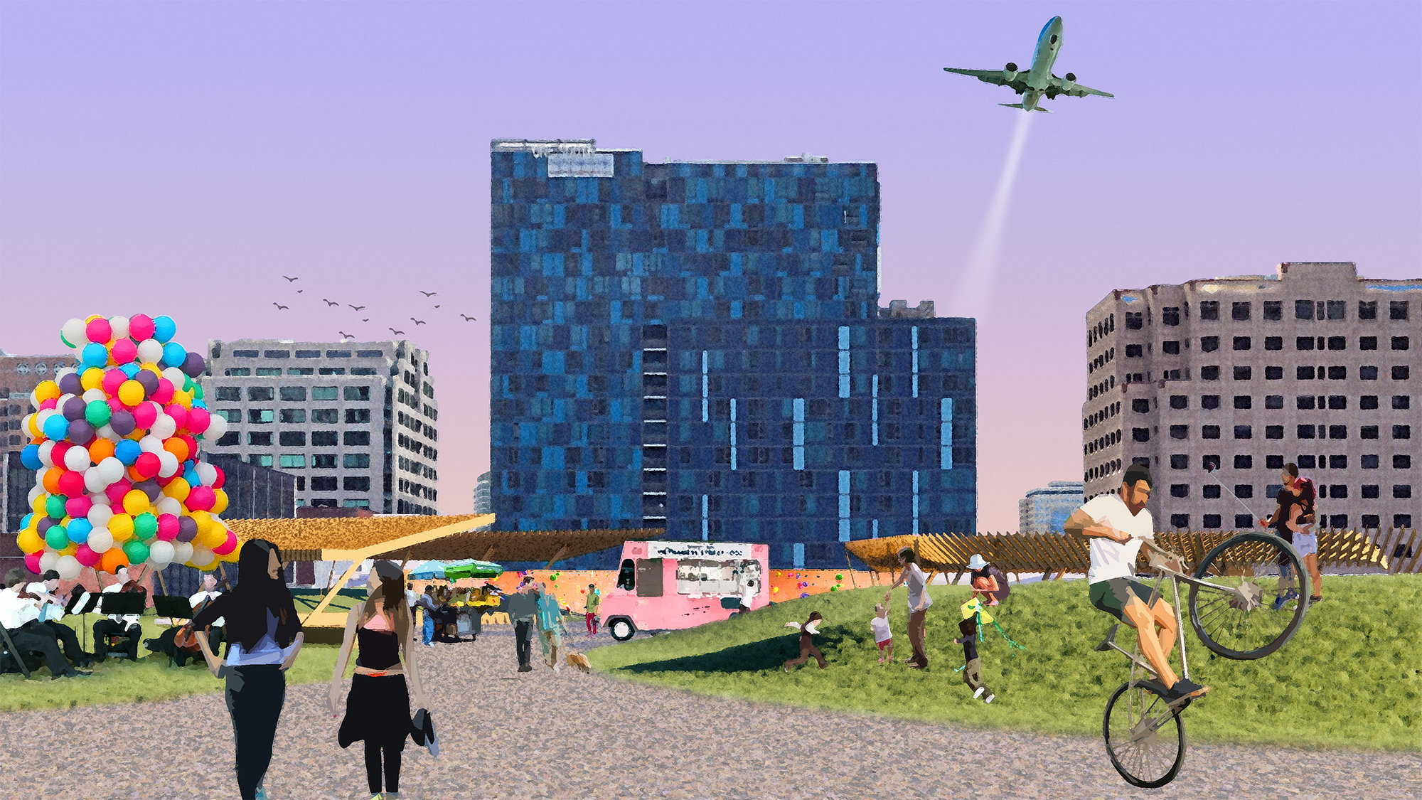Converting a Parking Garage Roof Into a “People Deck” in San Jose