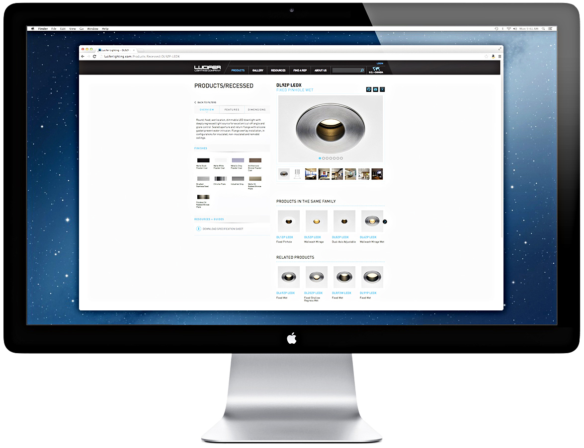 Lucifer Lighting Company Website and Monograph | Gensler