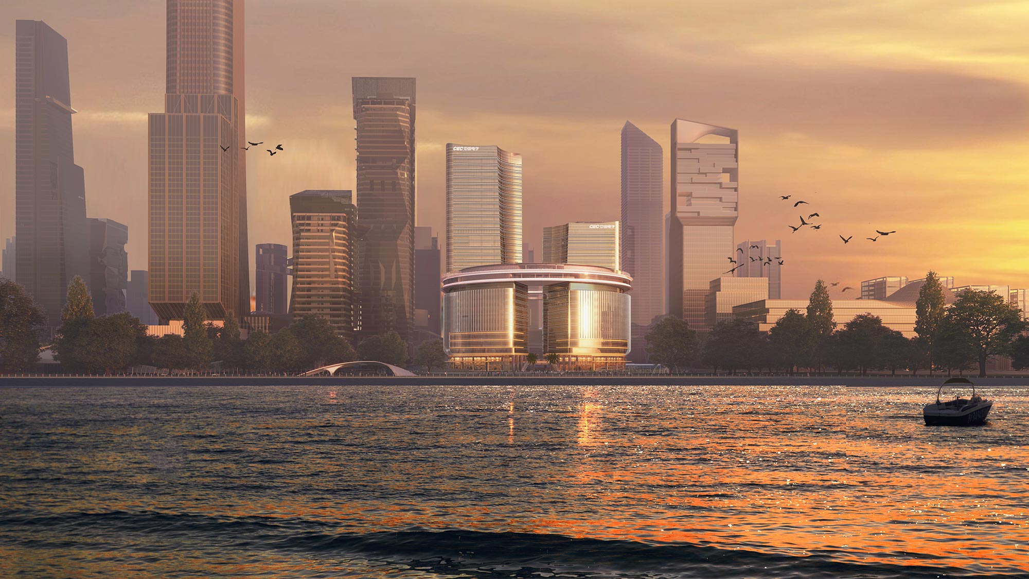 CEC Vanke Shenzhen Bay Headquarters | Projects | Gensler