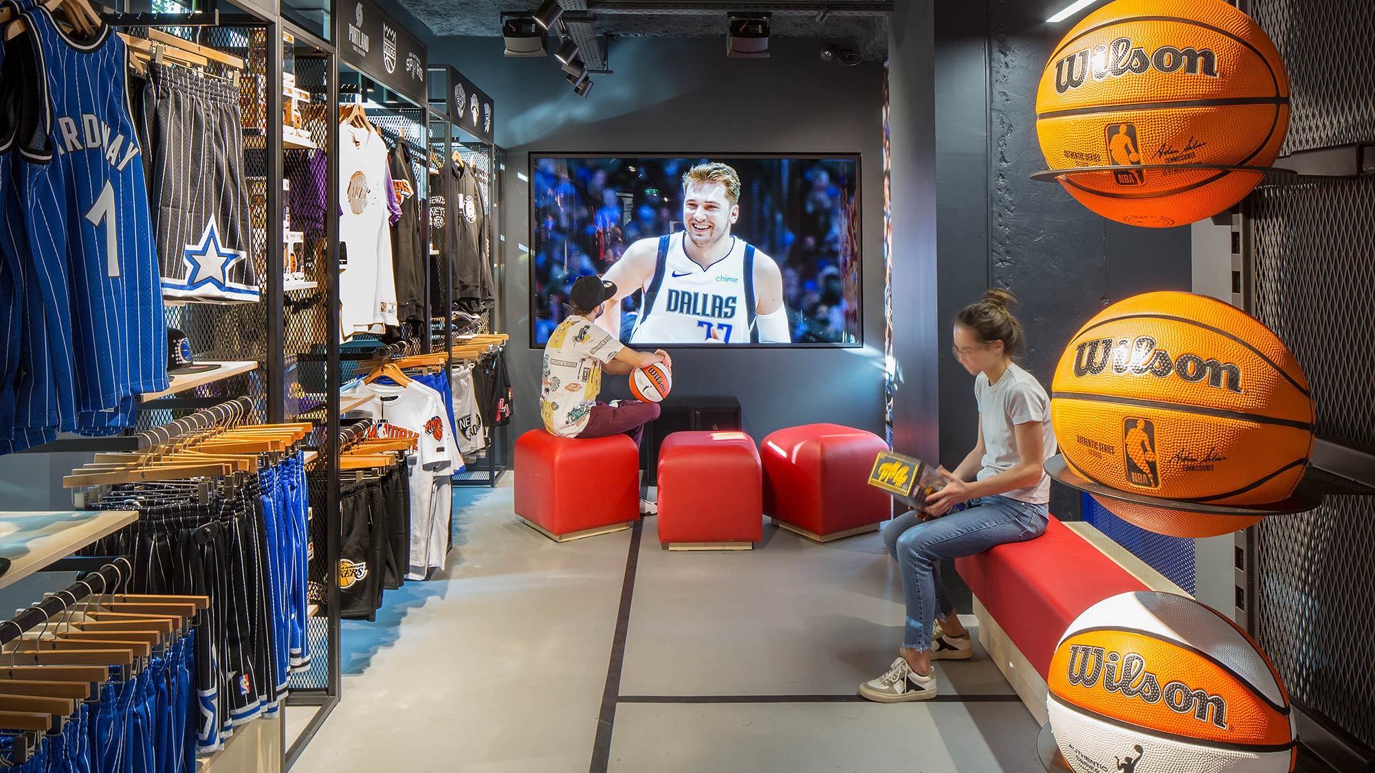 NBA Store Paris | Projects | Gensler