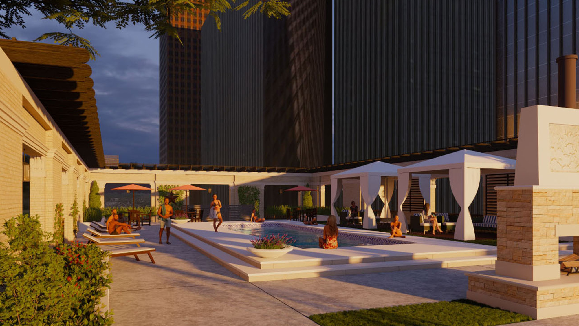 Esperson 17th Level Amenity Space | Projects | Gensler