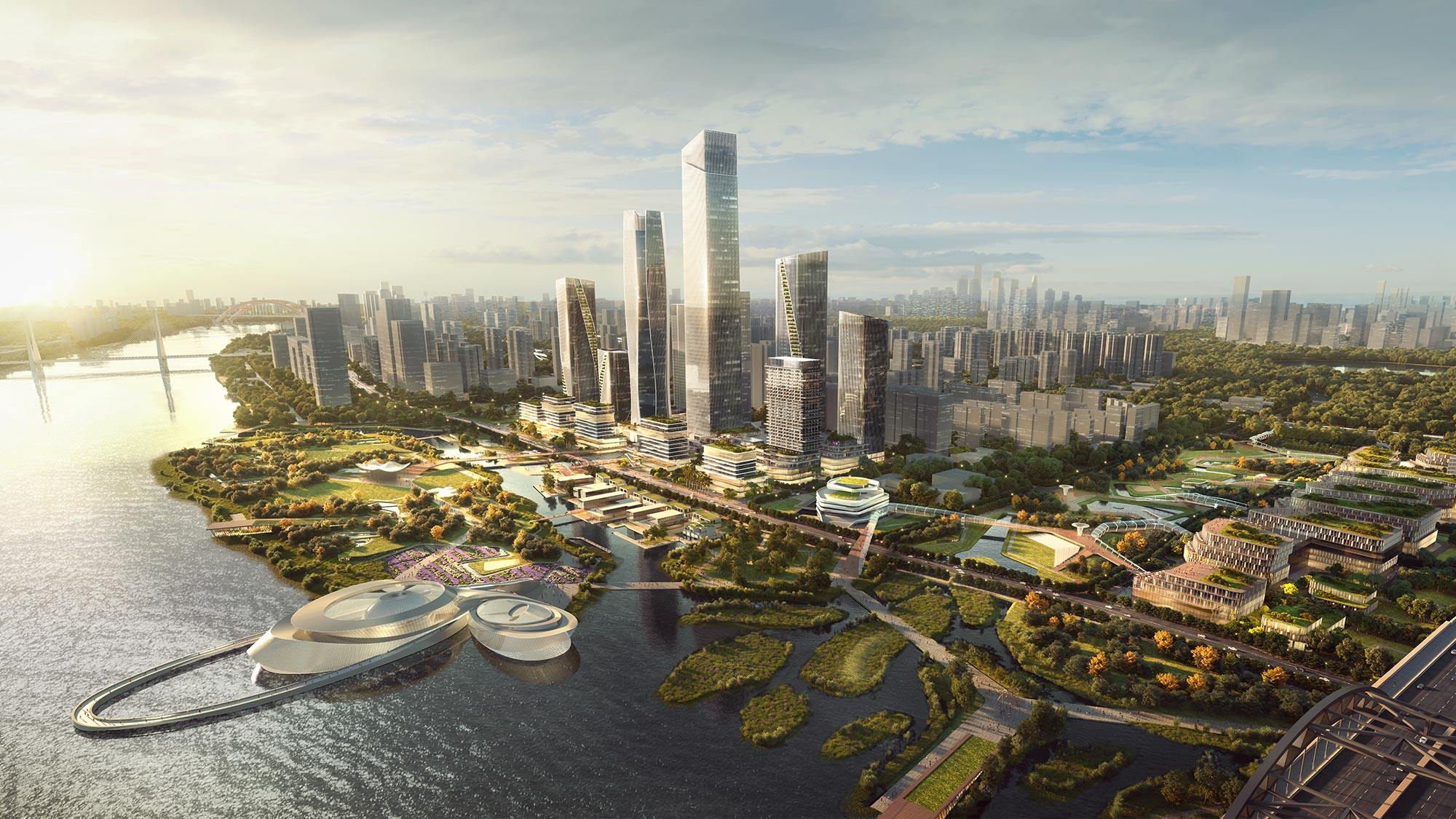 Haizhu Innovation Bay | Projects | Gensler