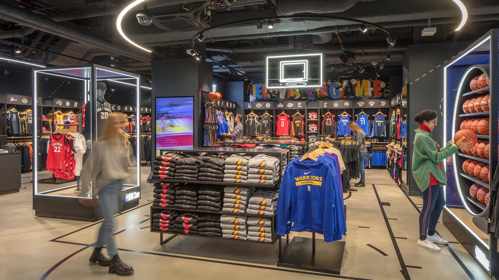 NBA Store Berlin | Projects | Gensler
