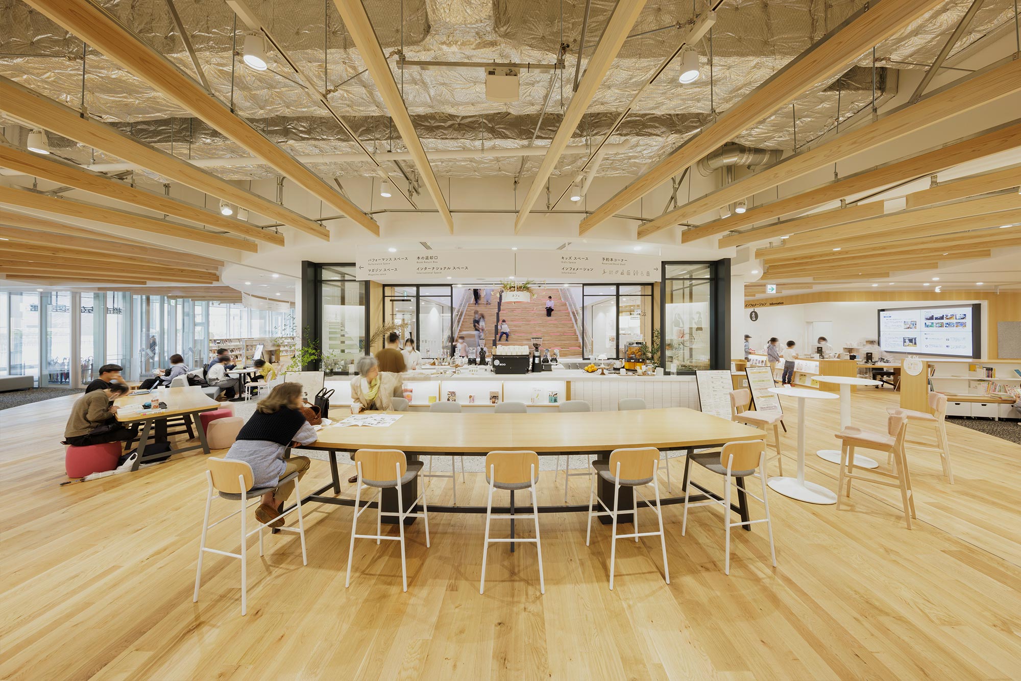 Toyohashi City Library | Projects | Gensler