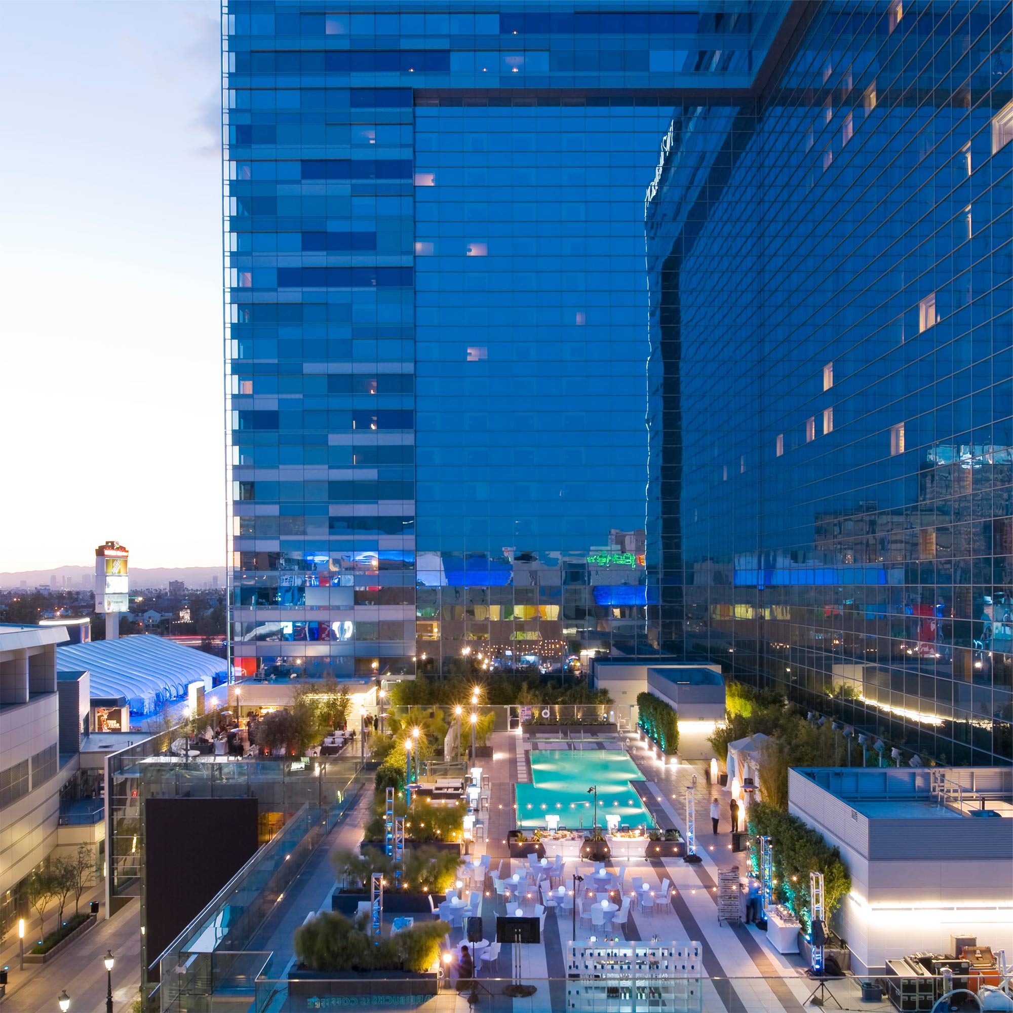 The Ritz-Carlton Hotel & Residences and JW Marriott at L.A. LIVE | Gensler