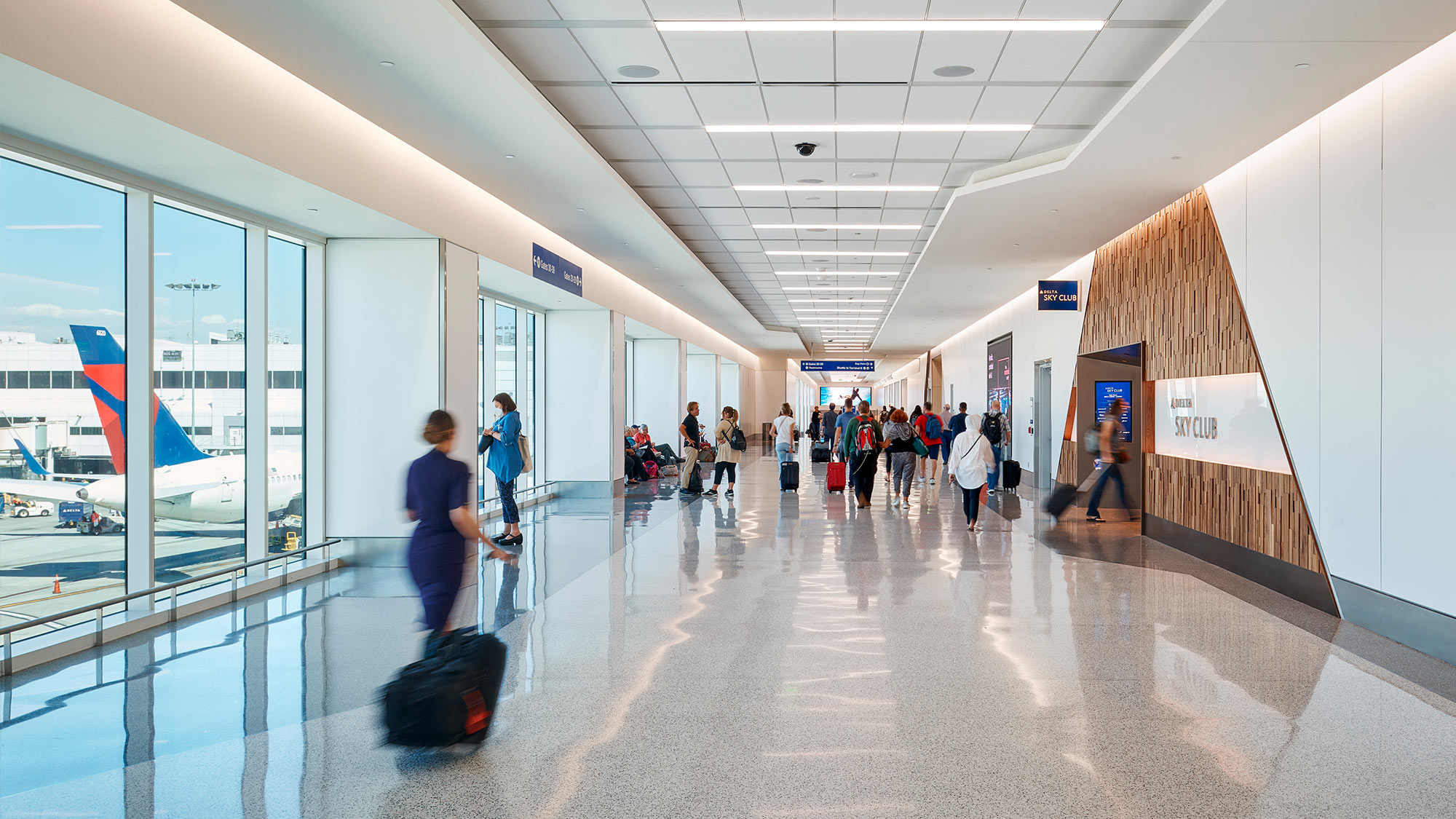 Delta Sky Way at LAX | Projects | Gensler