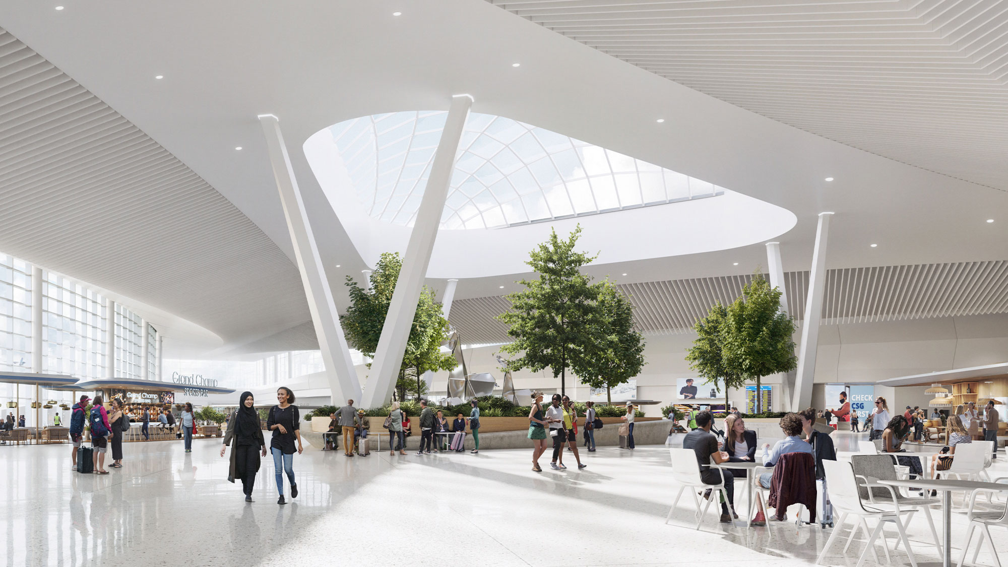 John Glenn Columbus International Airport Terminal | Gensler