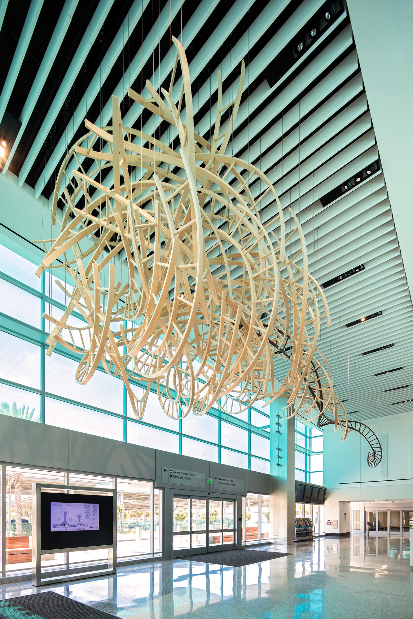 San Diego International Airport, Federal Inspection Services Facility ...