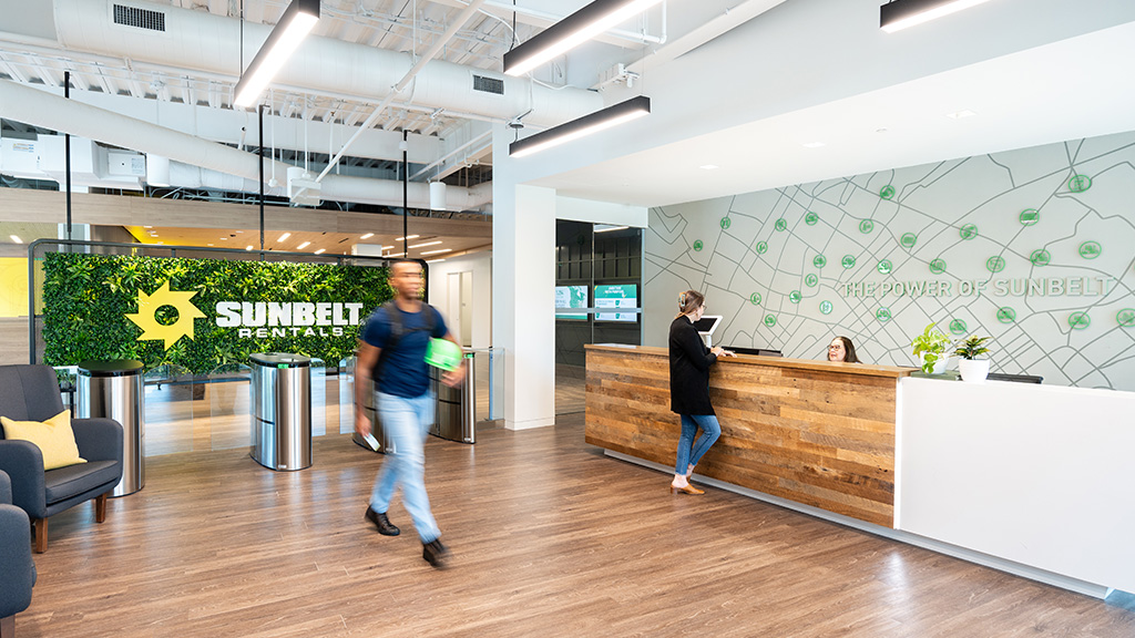 Sunbelt Rentals | Projects | Gensler