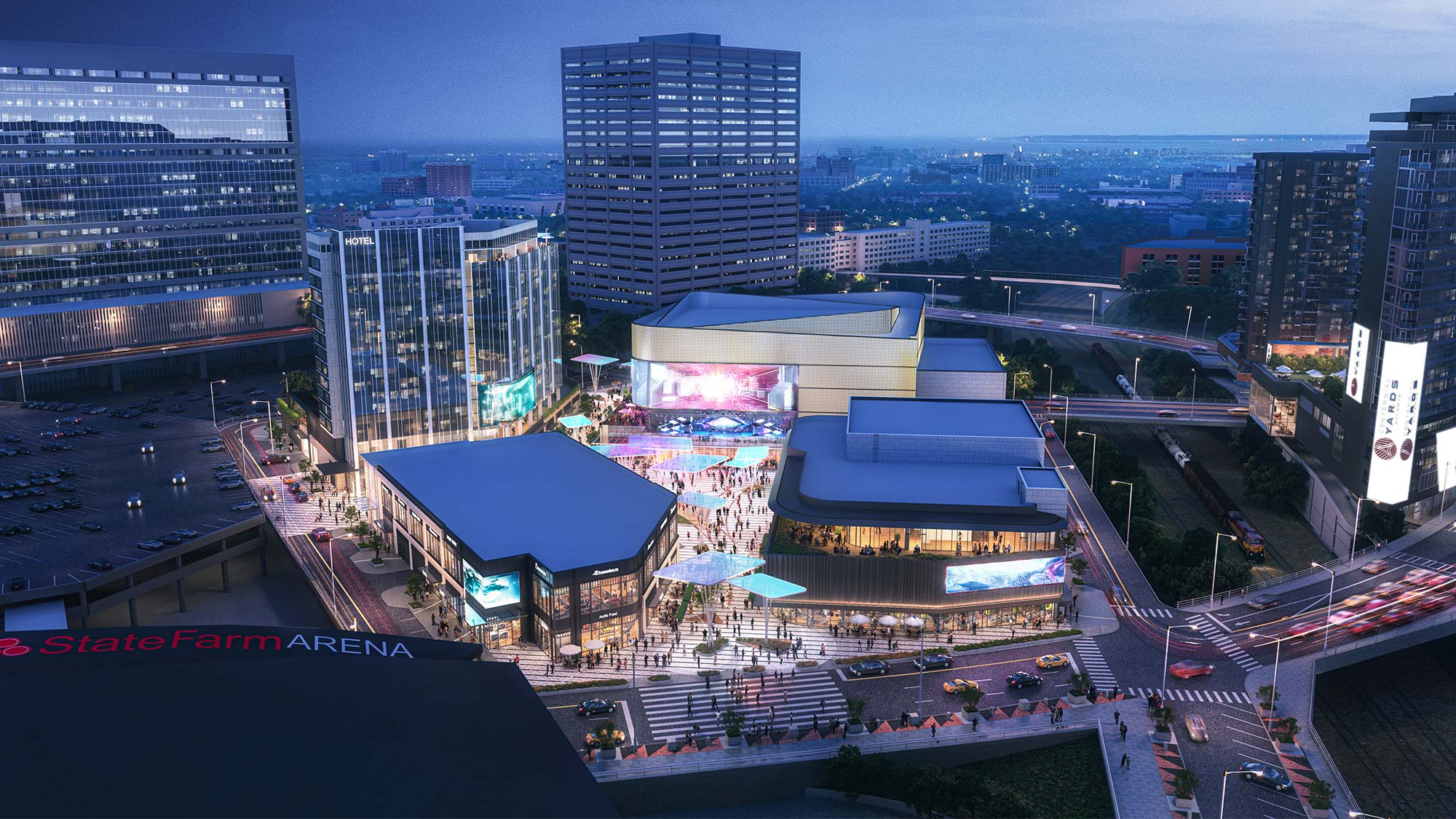 Centennial Yards Entertainment District | Projects | Gensler