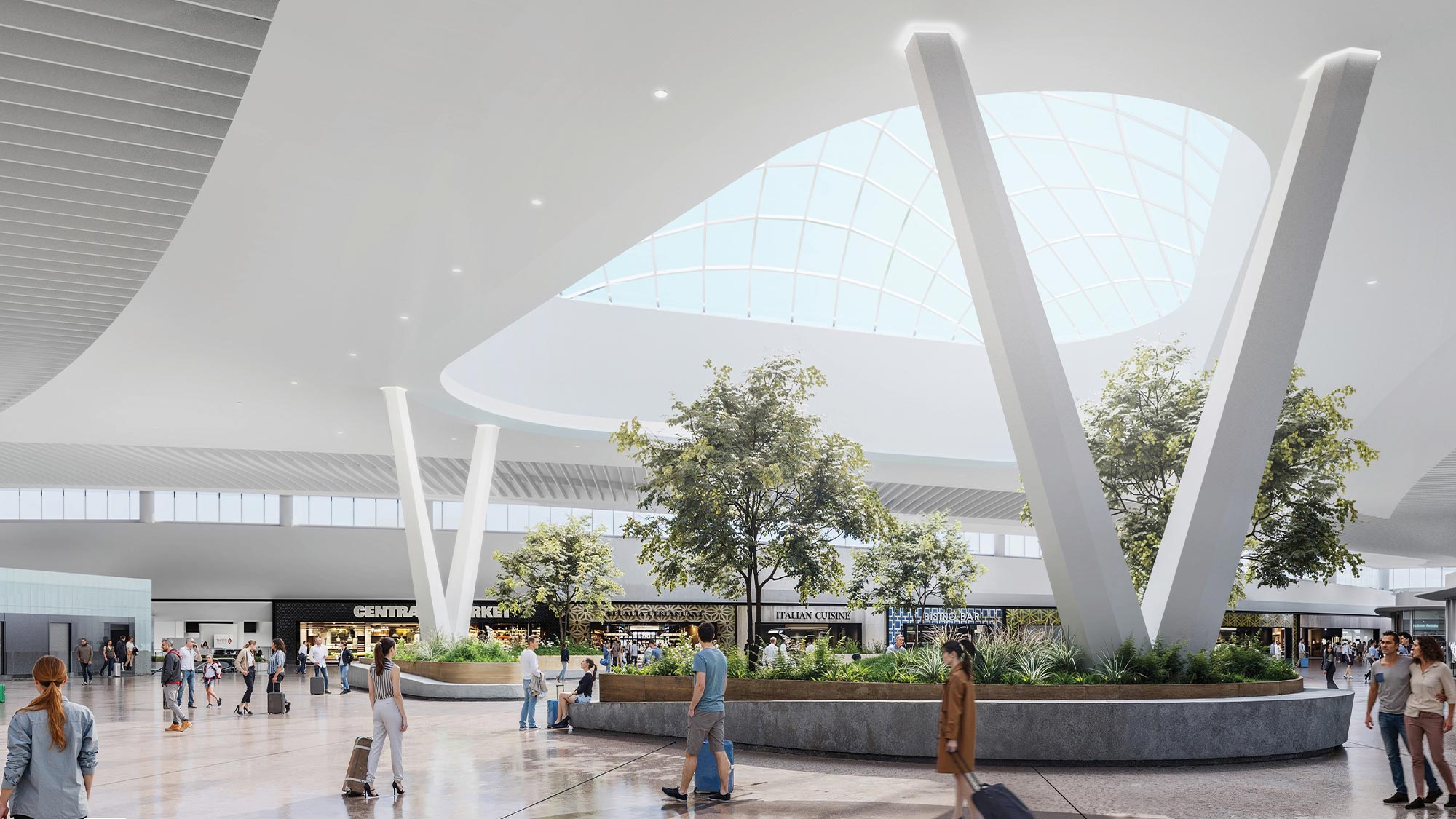 John Glenn Columbus International Airport Terminal | Gensler