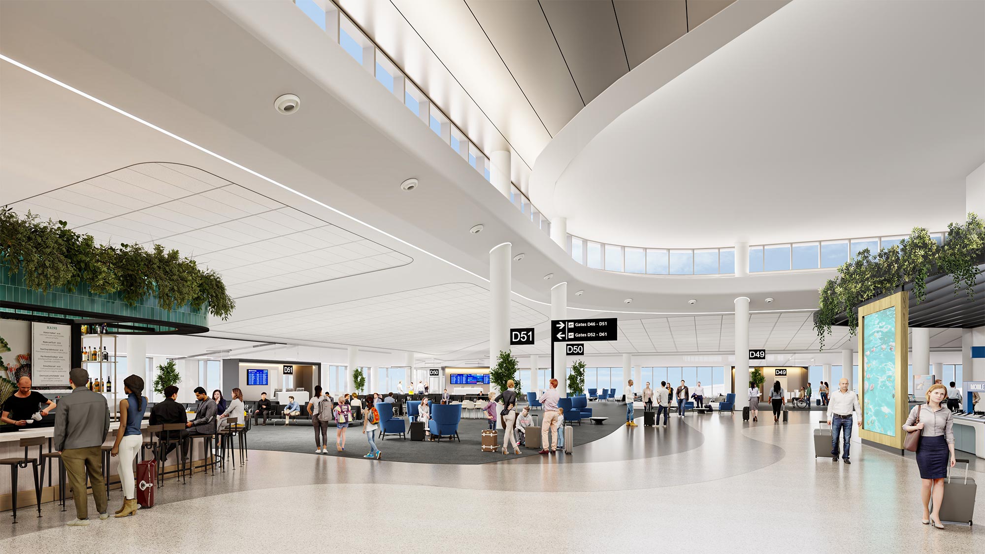Airside D at Tampa International Airport | Gensler