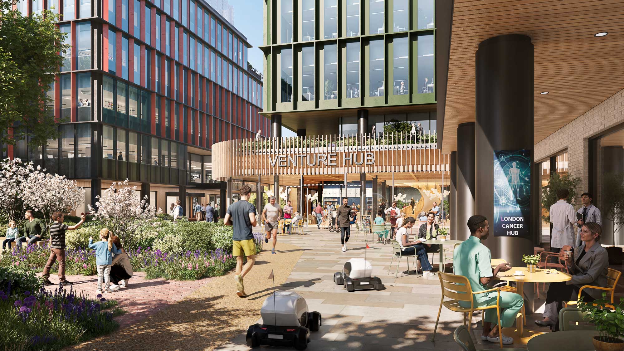 London Cancer Hub | Projects | Gensler